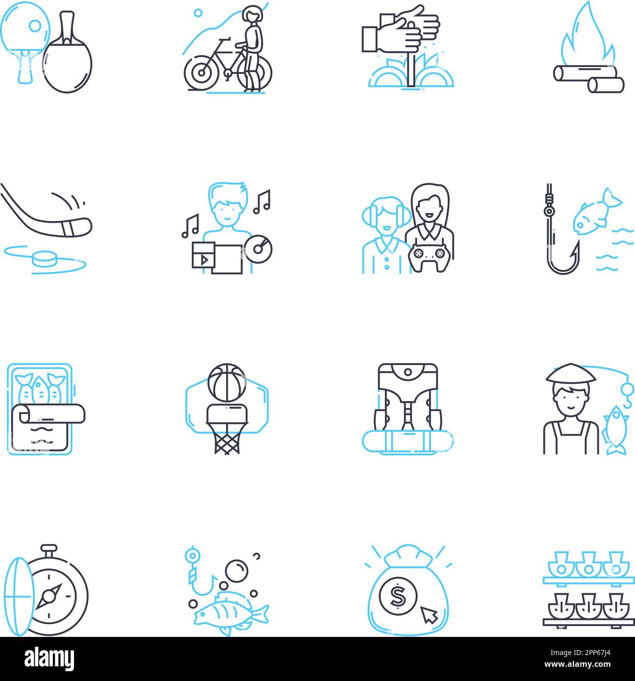 Personal intelligence linear icons set. Self-awareness, Insightfulness ...