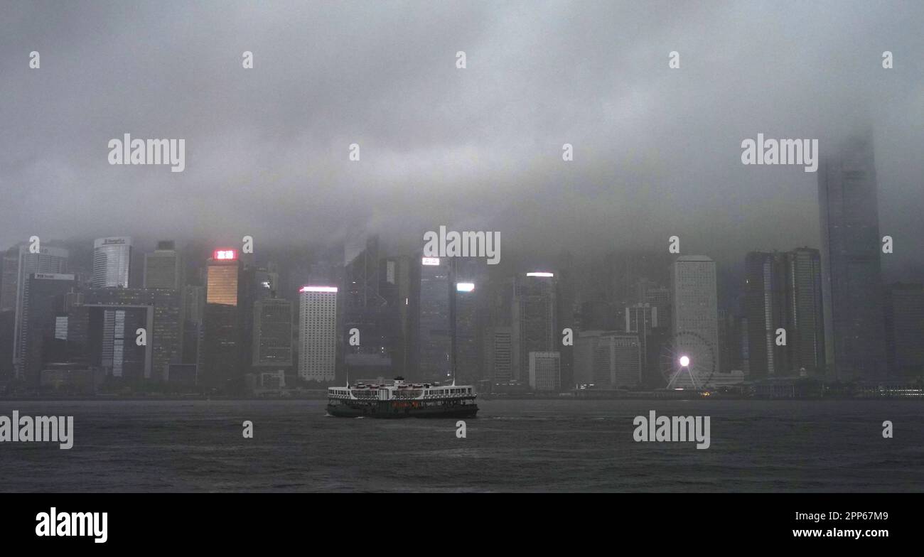 Cloudy and squally thunderstorms is affecting the region as viewed ...