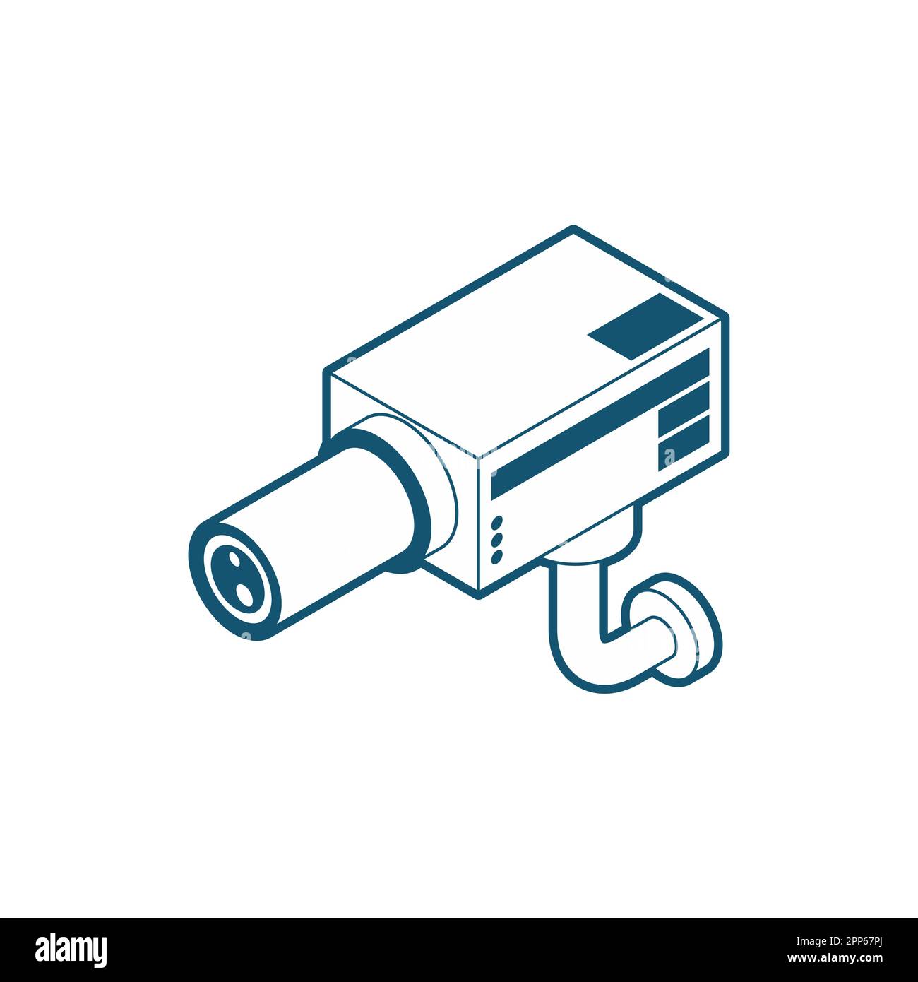 Videcam isolated. Security camera. Vector illustration Stock Vector ...