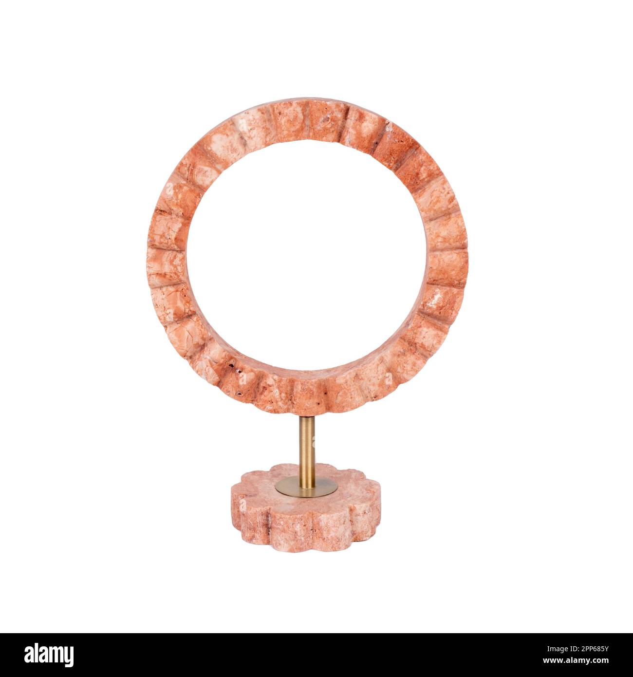 luxury decorative marble object isolated on white Stock Photo - Alamy