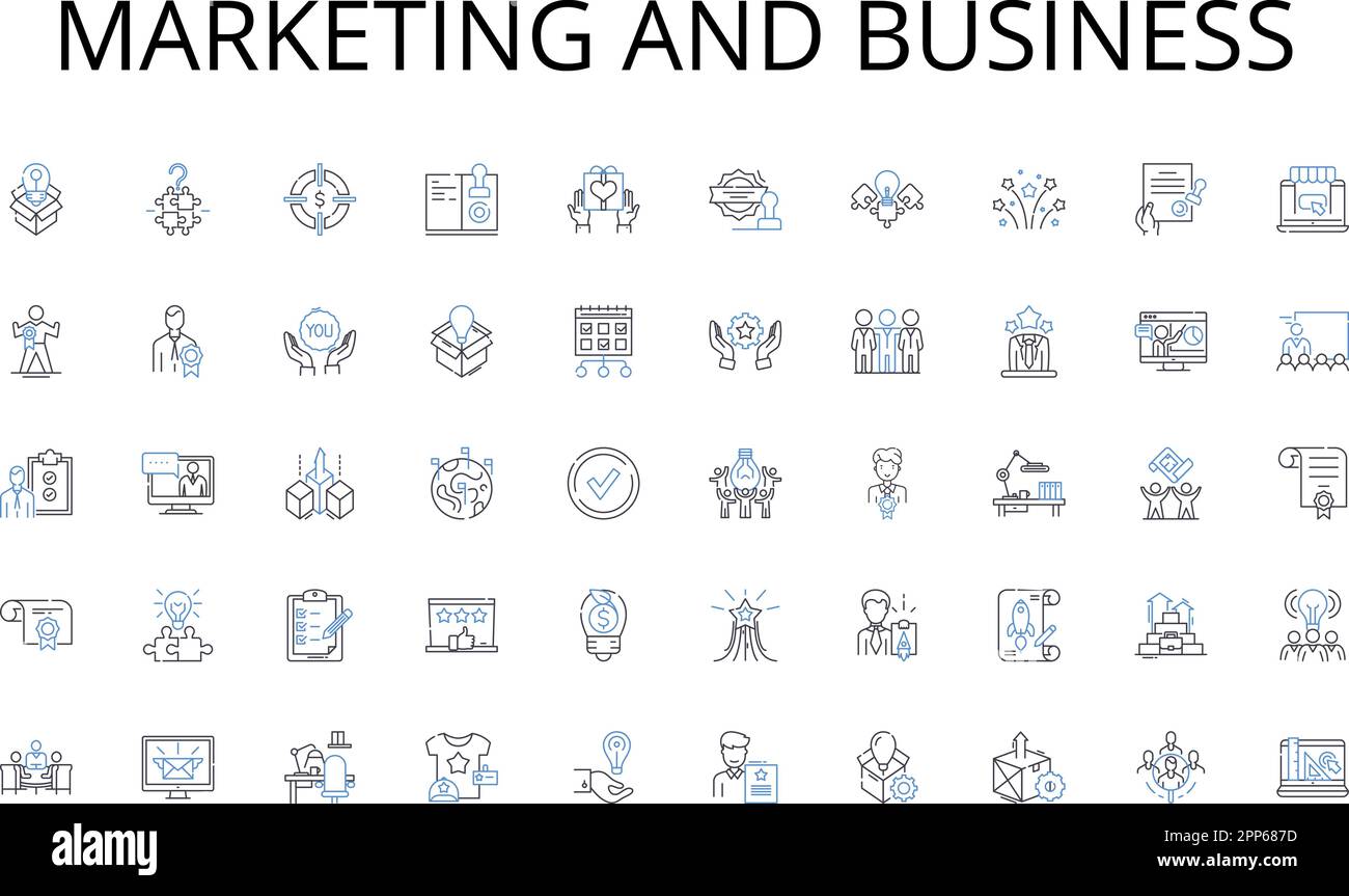 Marketing and business line icons collection. Nourishment, Sustenance ...