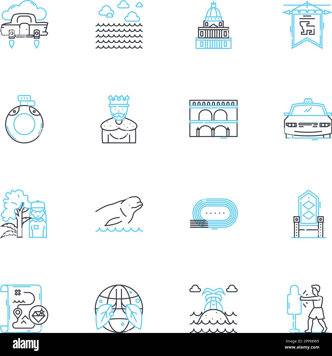 Trekker vector vectors hi-res stock photography and images - Alamy