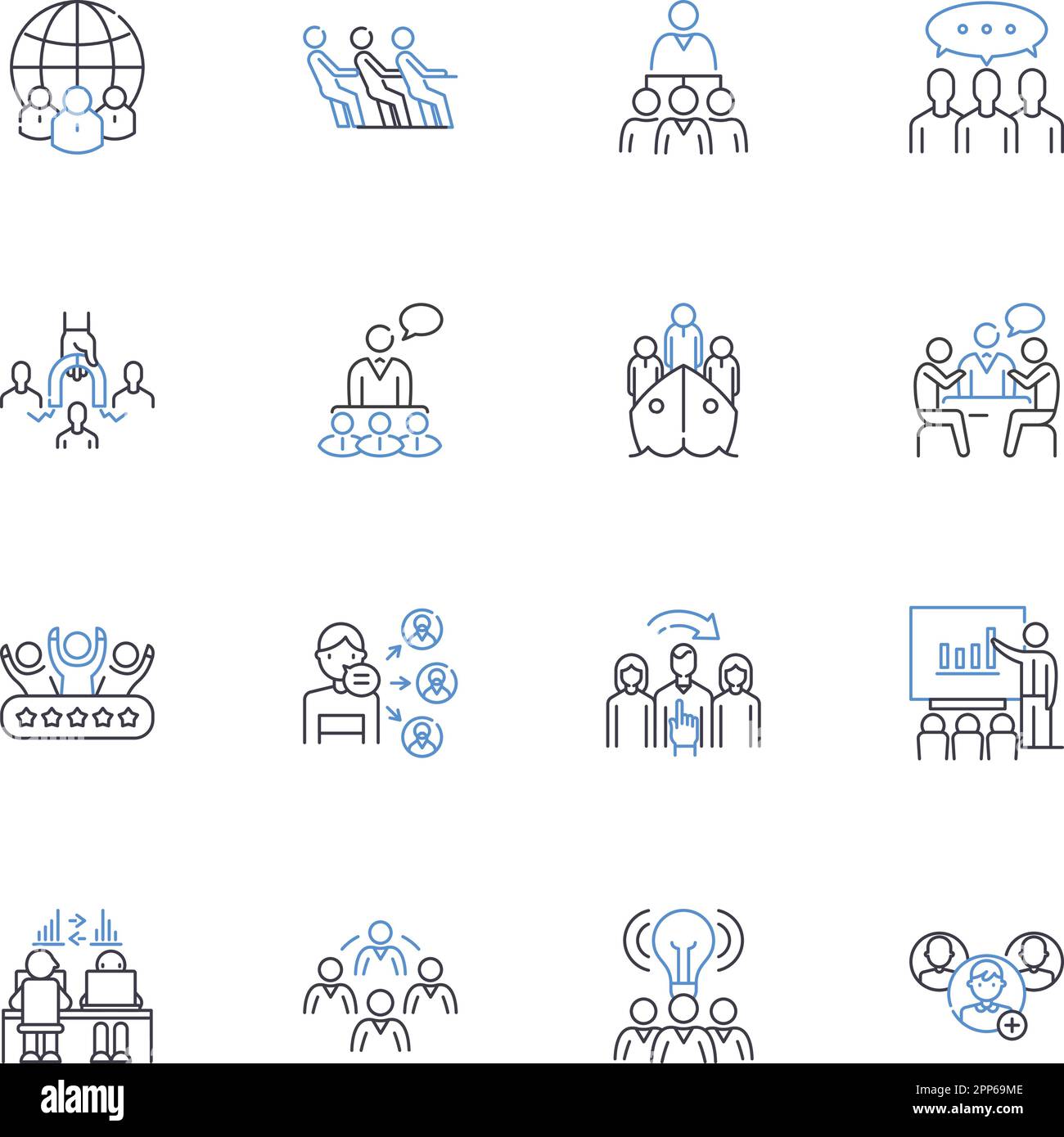 Interdependence icon Cut Out Stock Images & Pictures - Alamy