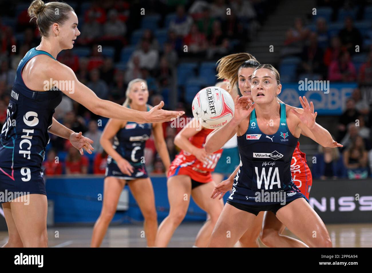 22nd April 2023; Ken Rosewall Arena, Sydney, NSW, Australia: Suncorp Super Netball , New South ...