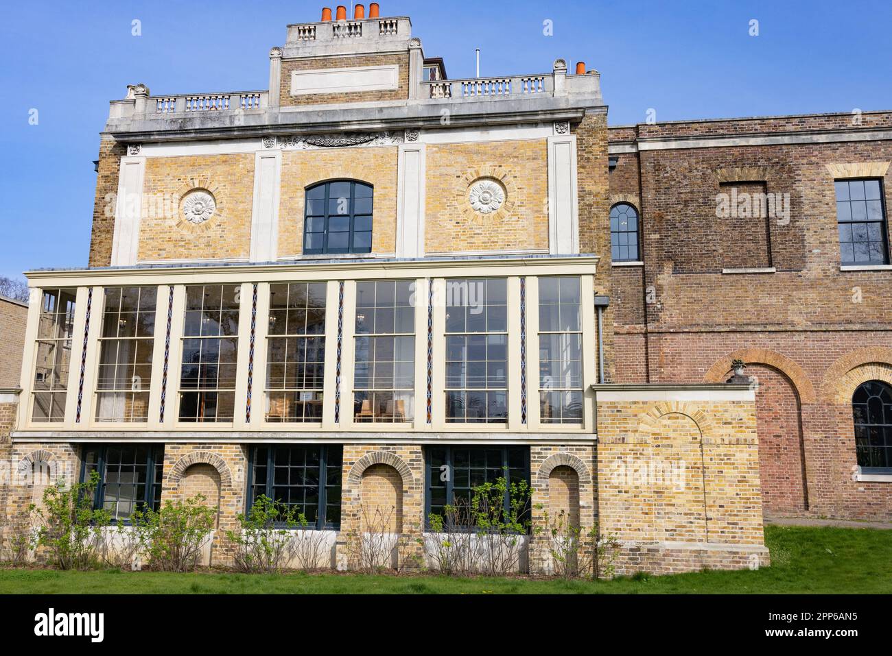 Pitzhanger Manor and Gallery building exterior, Walpole Park, West ...