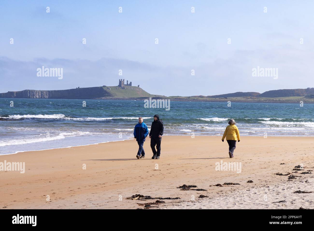 Embleton bay northumberland beach hi-res stock photography and images ...