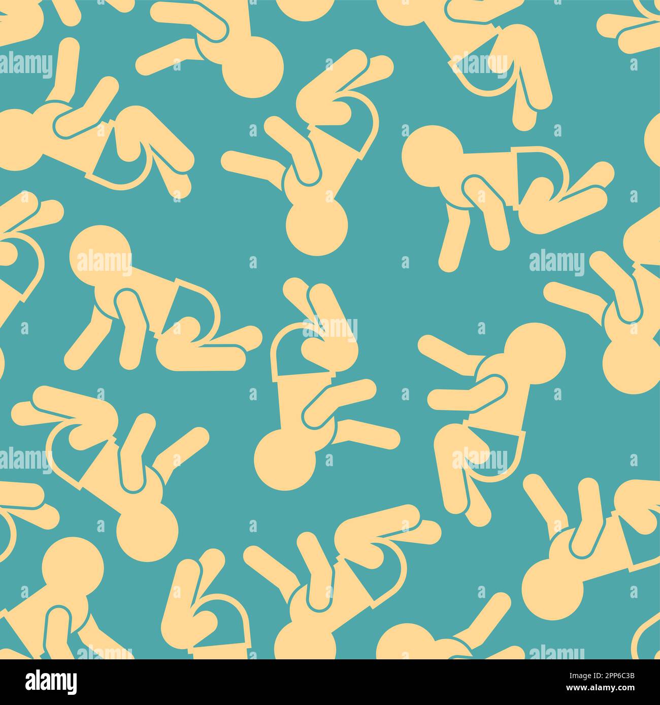 Baby pattern seamless. infant background. Baby fabric texture Stock ...