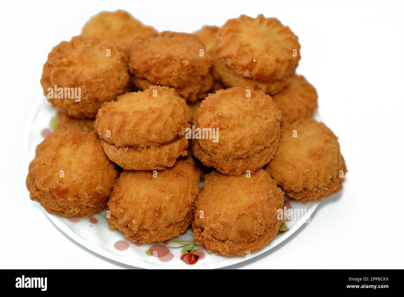A pile of traditional Arabic cookies for celebration of Islamic ...