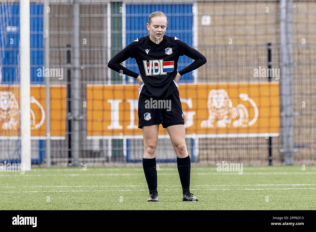 EDE, 22-04-2023, Sportcomplex DTS ’35 Ede, Dutch Women’s football ...