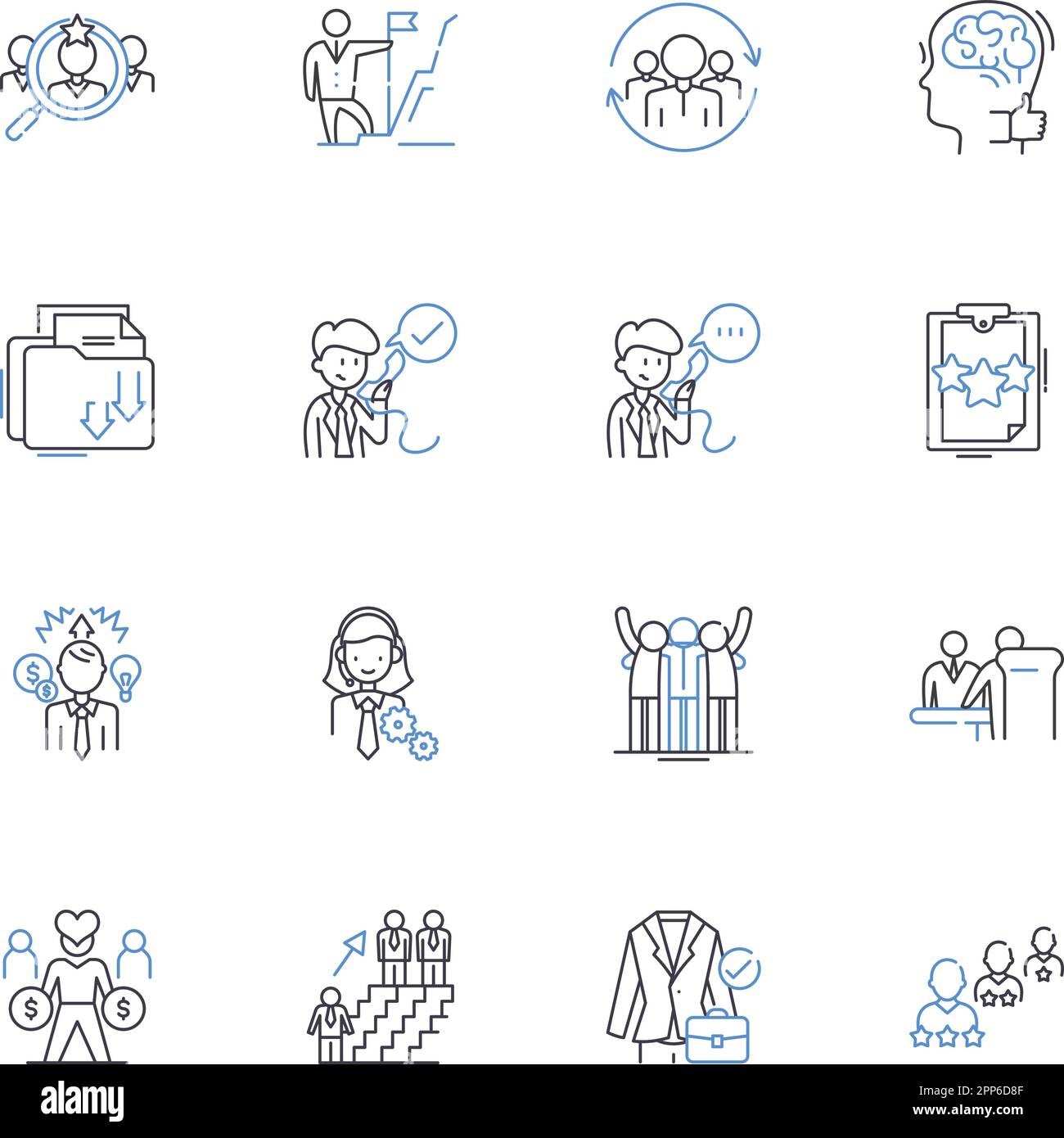 Analysts line icons collection. Insightful, Observant, Analytical ...