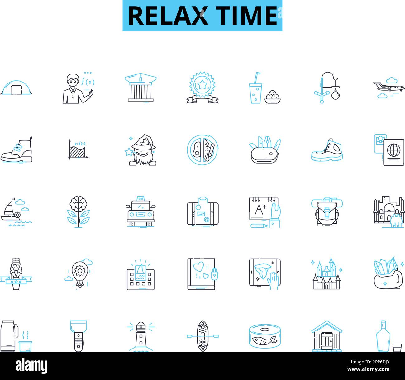 Chillaxing Stock Vector Images - Alamy
