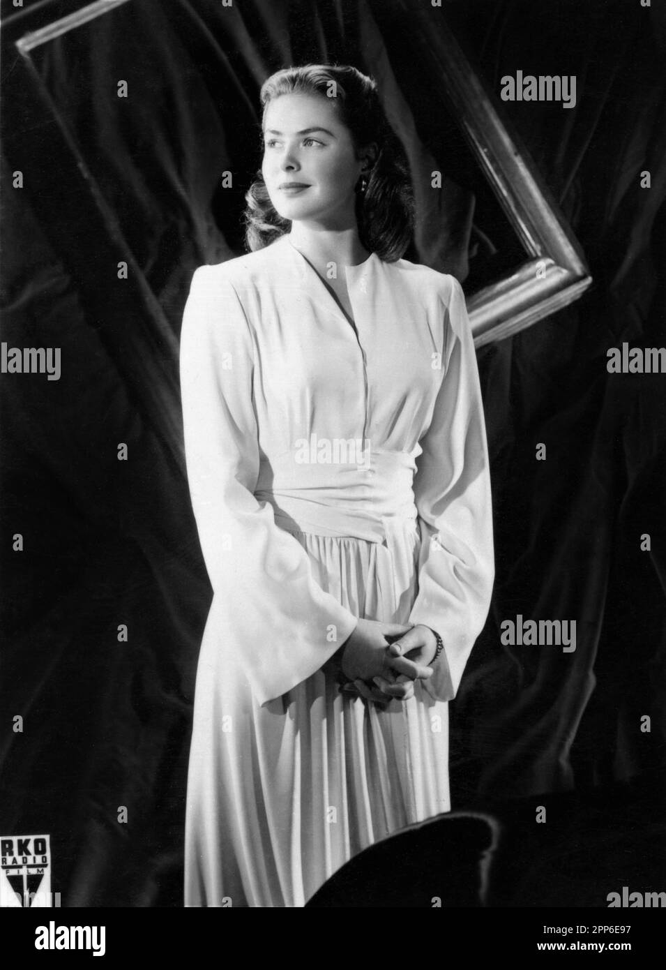 INGRID BERGMAN Portrait in NOTORIOUS ! 1946 director ALFRED HITCHCOCK writer Ben Hecht gowns ...