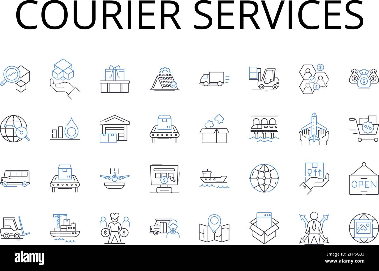 Their handlers Stock Vector Images - Alamy