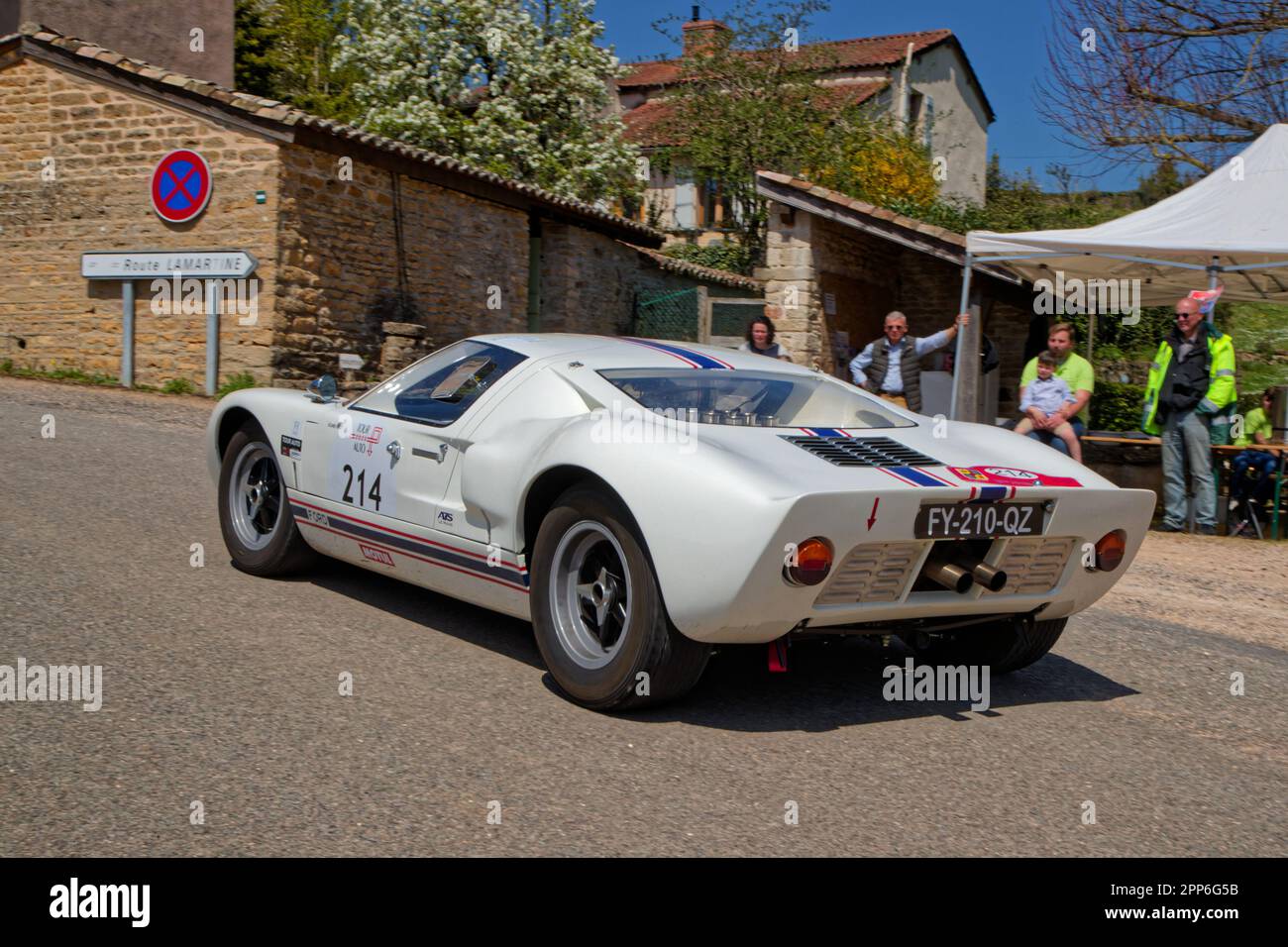 BERZE, FRANCE, April 19, 2023 : From April 17 to 22, 32nd Tour Auto ...
