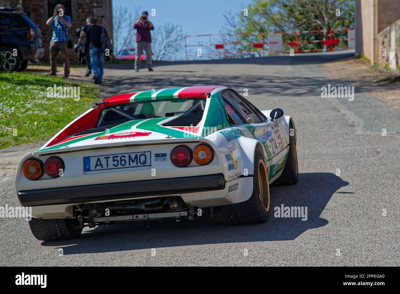 BERZE, FRANCE, April 19, 2023 : From April 17 to 22, 32nd Tour Auto ...