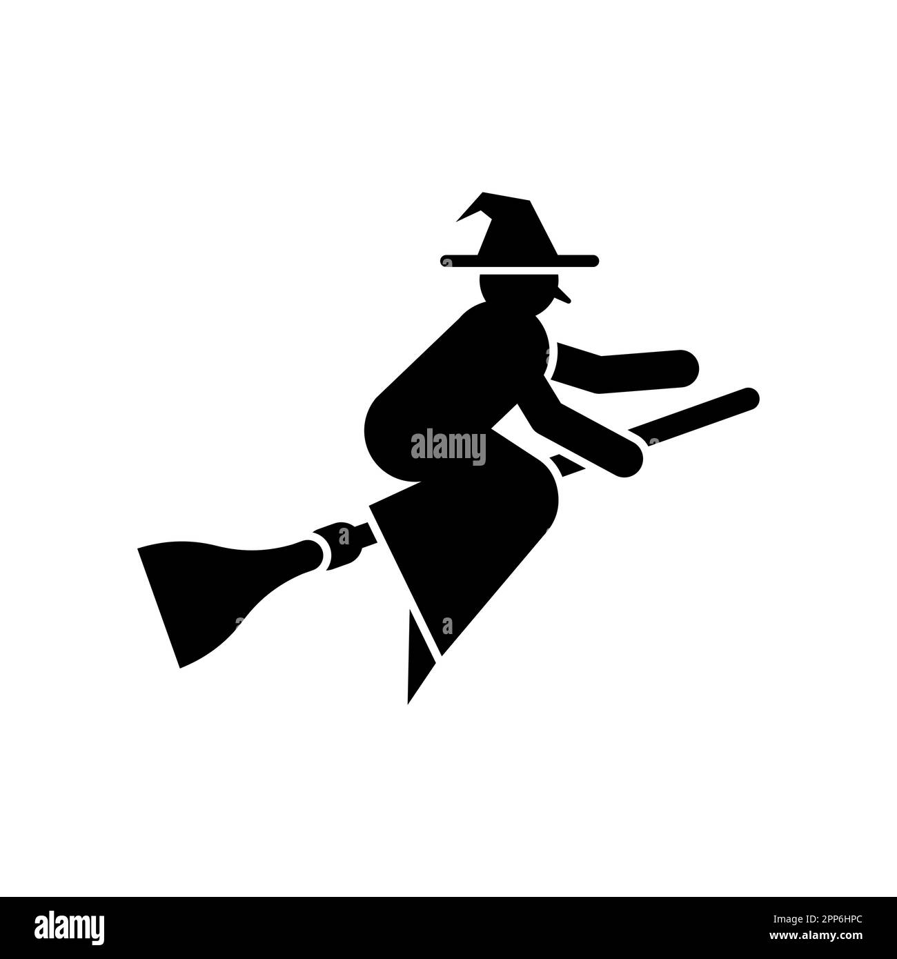 Witch sign icon. hag symbol. hex Vector illustration Stock Vector Image ...