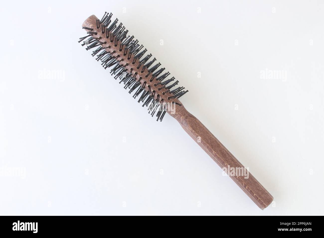 Hairbrush isolated on white background Stock Photo - Alamy