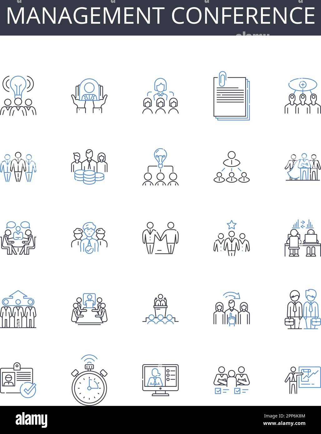 Business leadership roundtable Stock Vector Images - Alamy