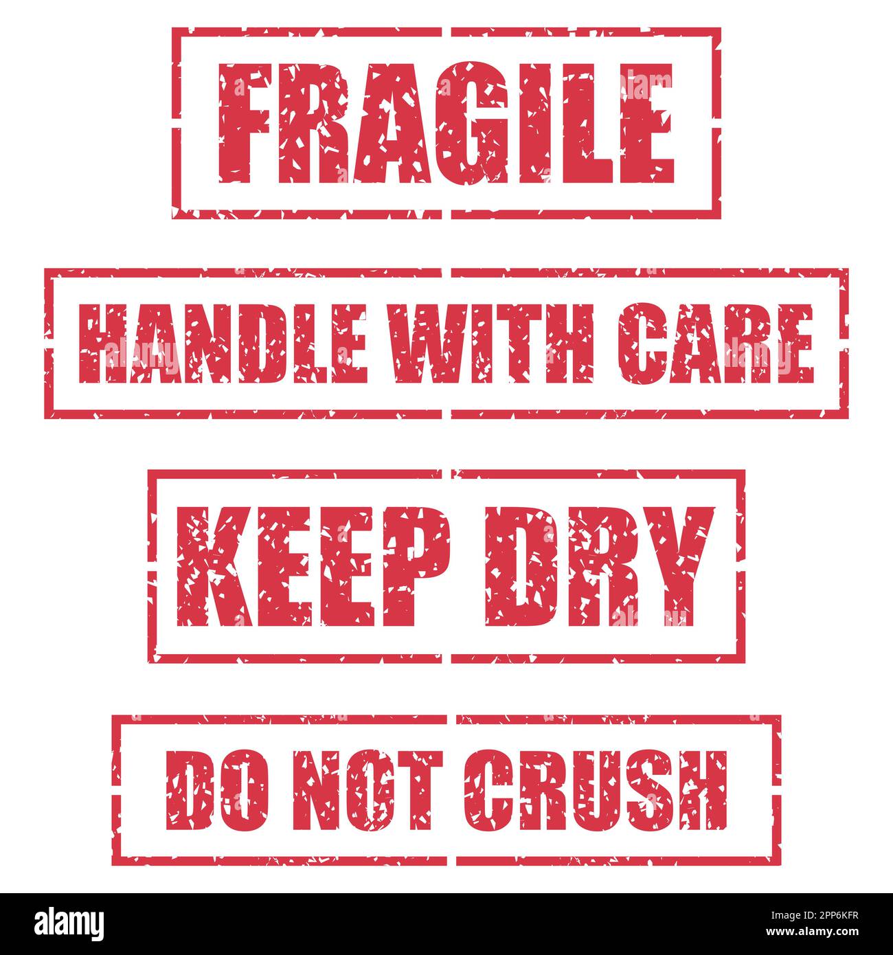 Vector Fragile Grunge Rubber Stamp Shipping Mark Handle With Care
