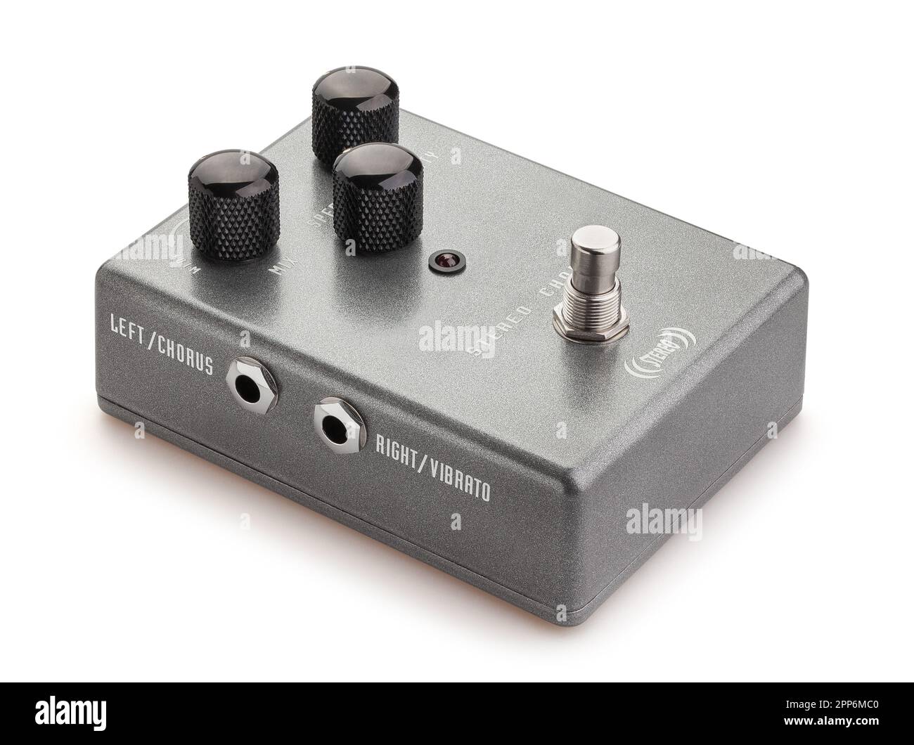 guitar pedal path isolated on white Stock Photo - Alamy