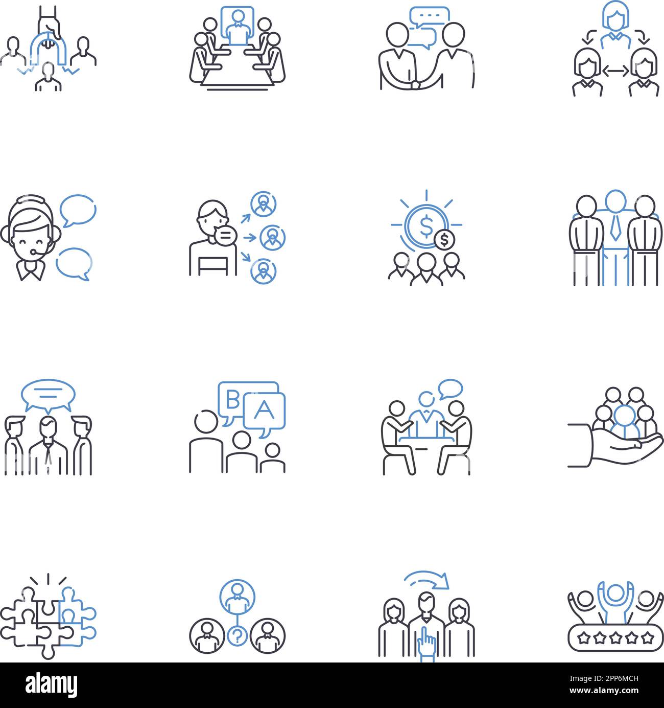 Flock line icons collection. Birds, Community, Socializing, Gathering ...