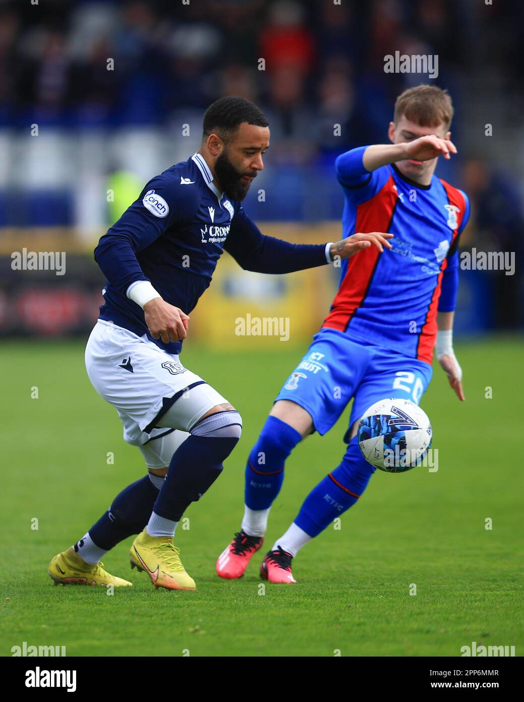 22nd April 2023; Caledonian Stadium, Inverness, Inverness-shire ...
