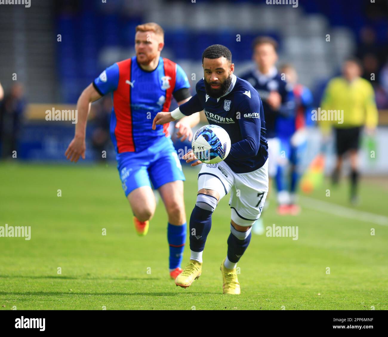 22nd April 2023; Caledonian Stadium, Inverness, Inverness-shire ...