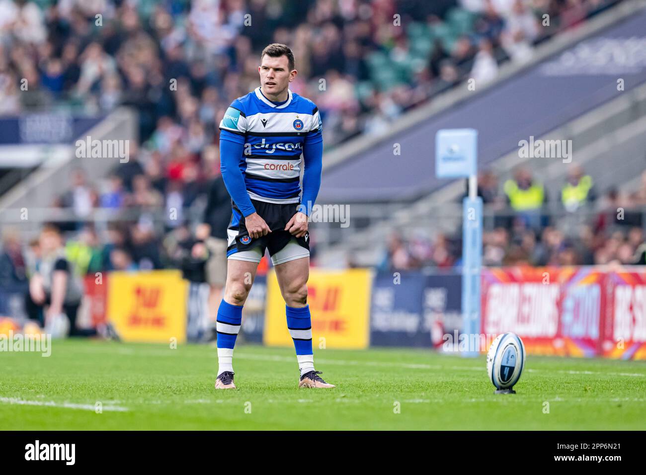 LONDON, UNITED KINGDOM. 22th, Apr 2023. Ben Spencer of Bath (Capt ...