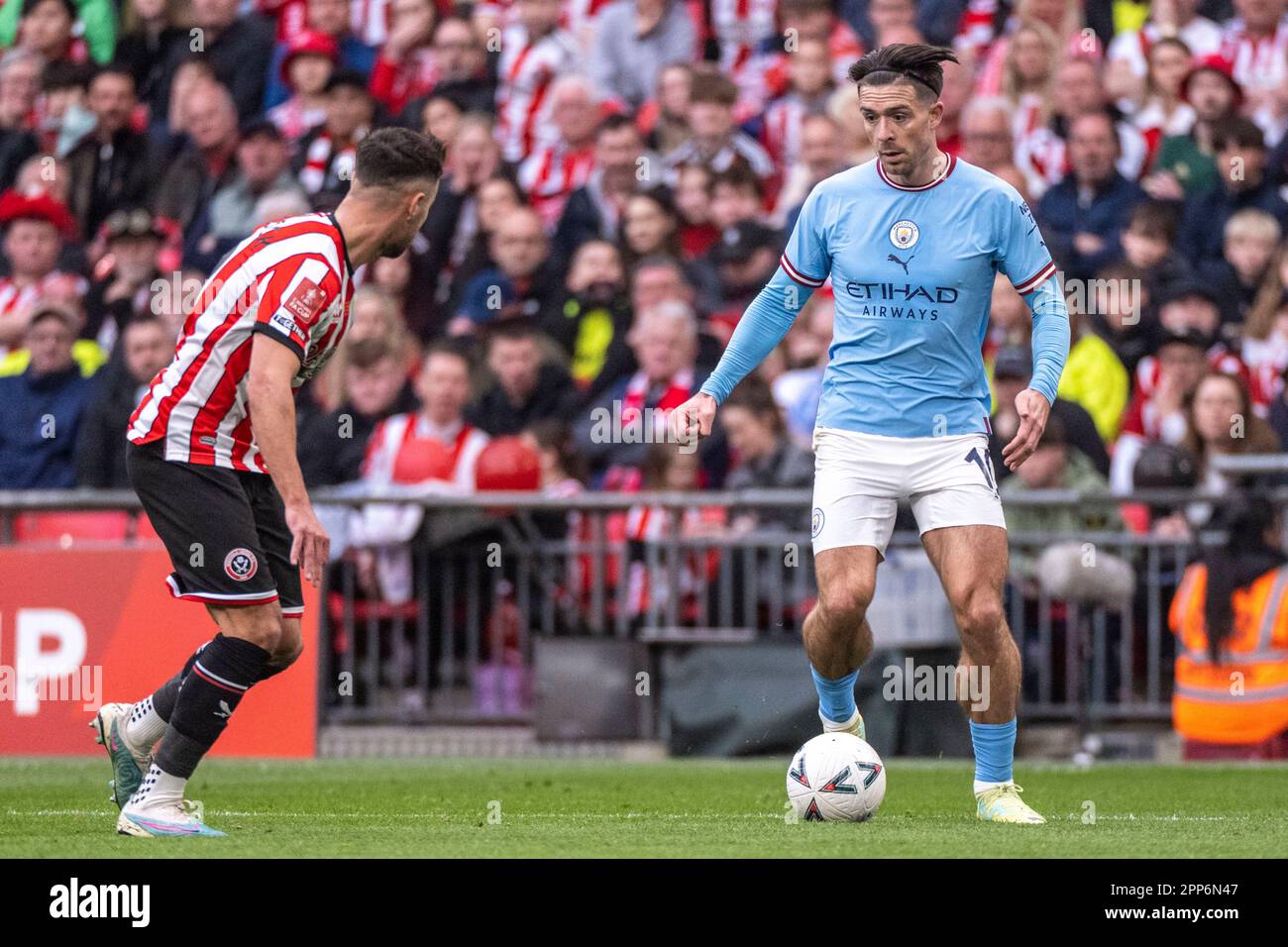 Jack grealish football action hi-res stock photography and images - Alamy