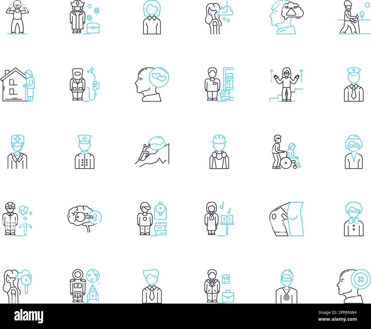 Standardization Linear Icons Set Compliance Uniformity Conformity