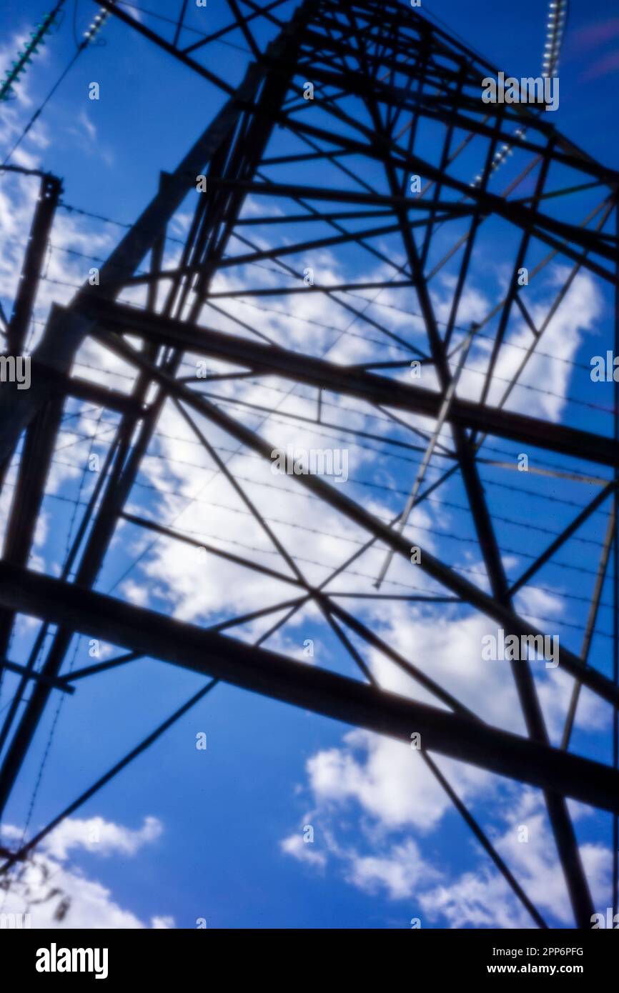 Terminal tower electricity pylon hi-res stock photography and images ...