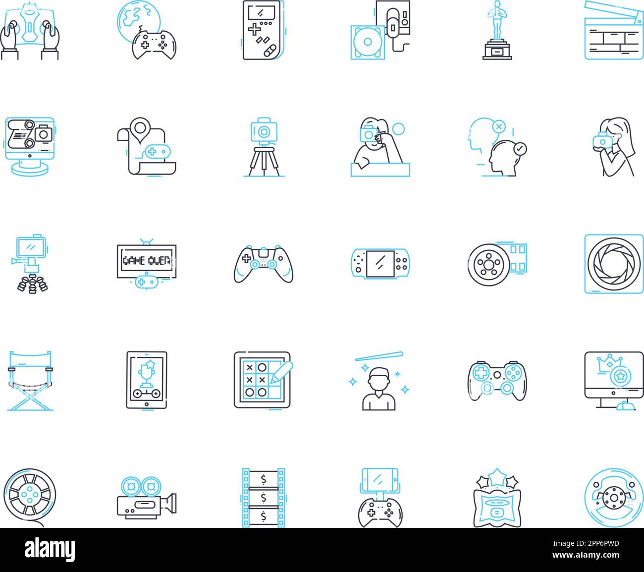 Social media engagement animation icons hi-res stock photography and ...