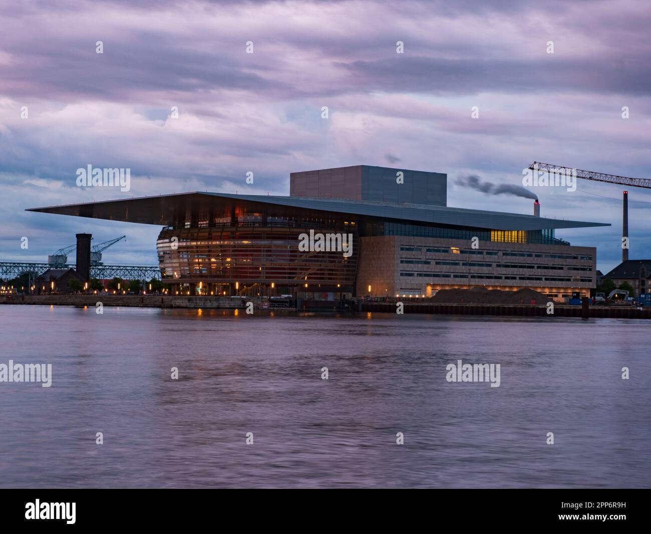 Copenhagen, Denmark - July, 2021: The Copenhagen Opera House is the ...