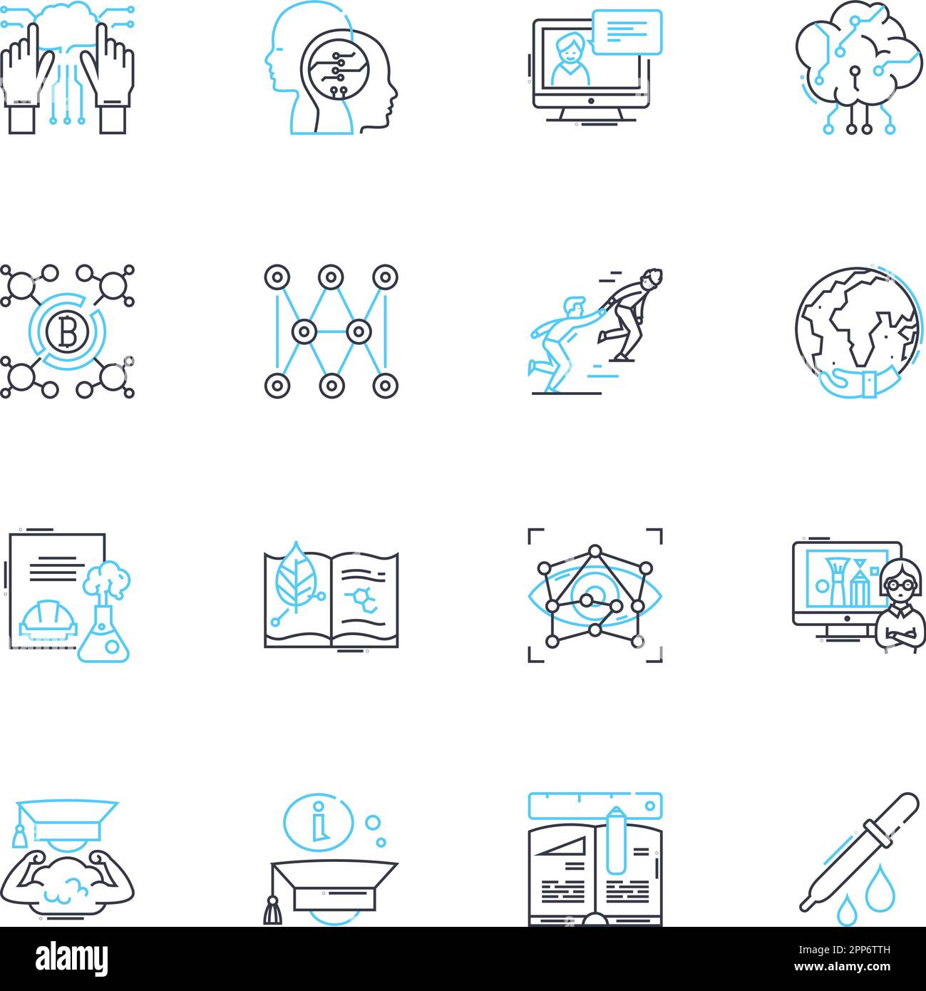 Personal development linear icons set. Growth, Self-improvement ... Personal development linear icons set. Growth, Self-improvement ...