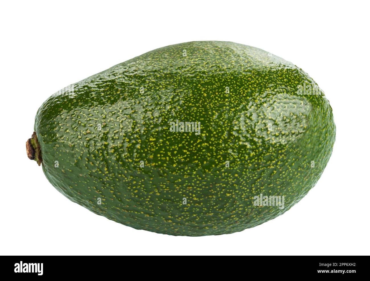 Ripe whole avocado isolated on white background Stock Photo - Alamy