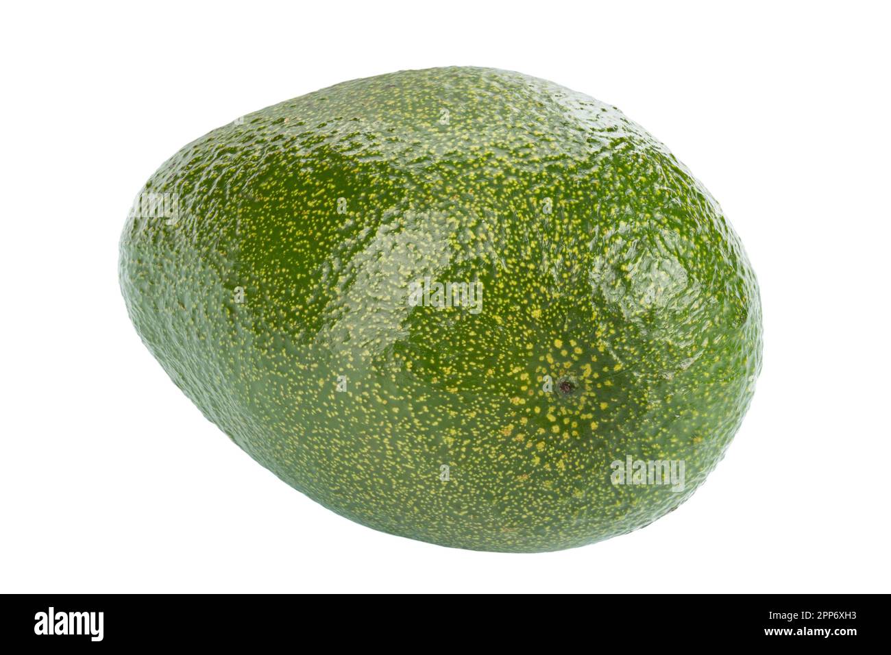 Ripe whole avocado isolated on white background Stock Photo - Alamy