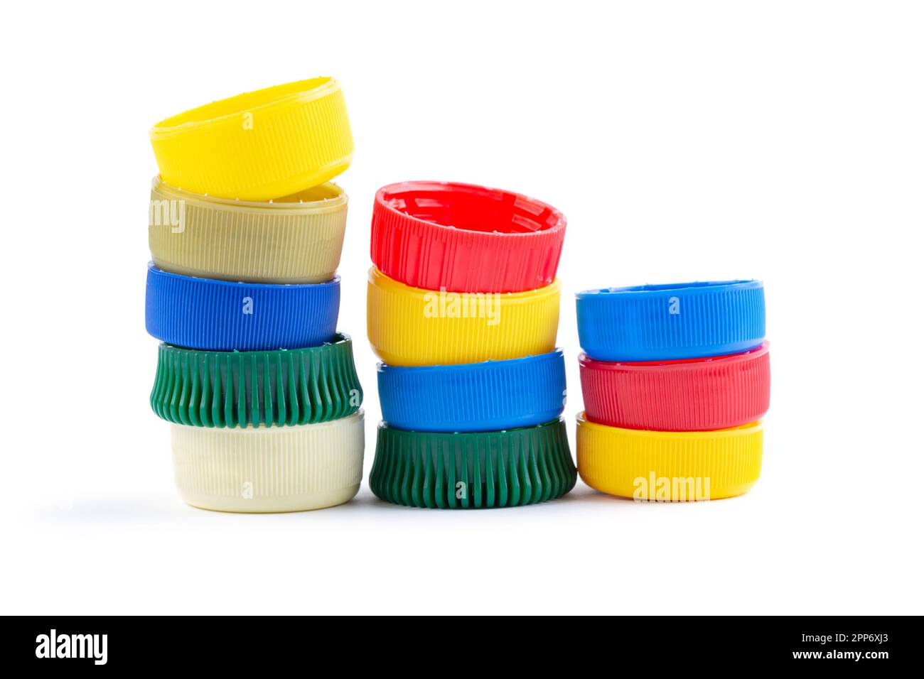 Different color bottle caps, excellent raw material for recycling ...