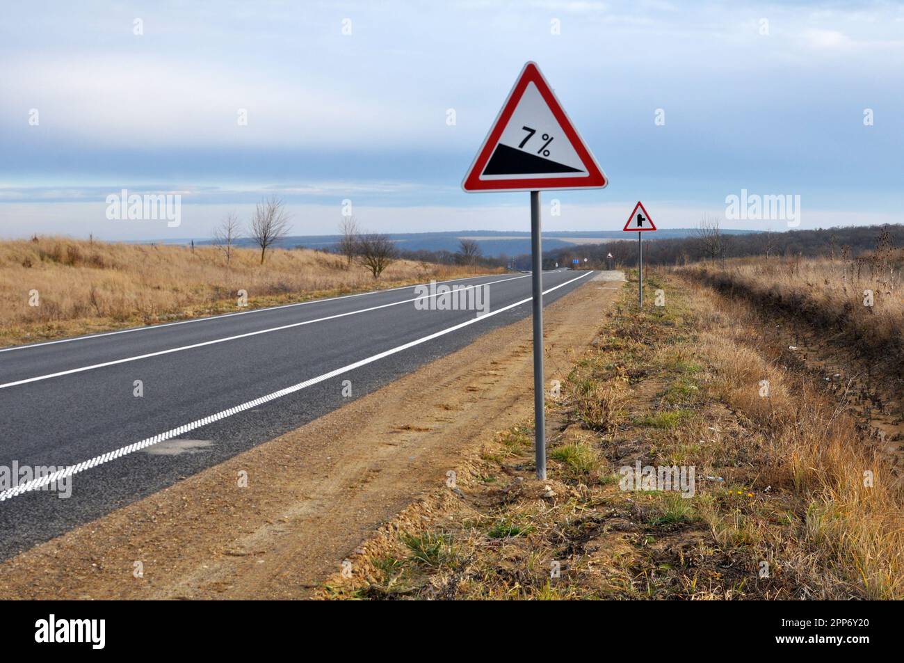 Road sign. Graphic drawing to communicate information to road users ...
