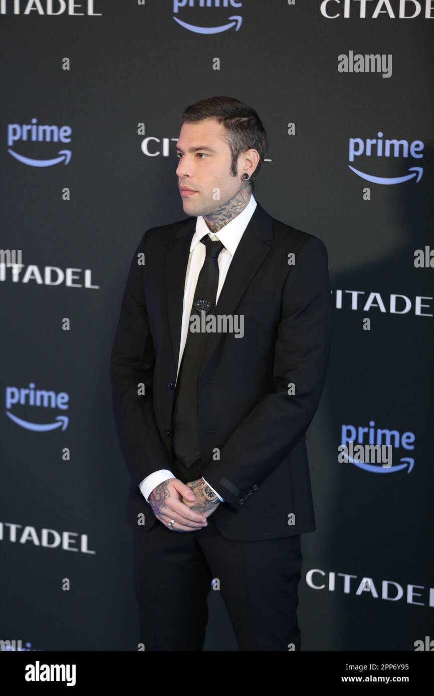 THE SPACE CINEMA – MODERNO ROMA , rome, Italy, April 21, 2023, Fedez ...