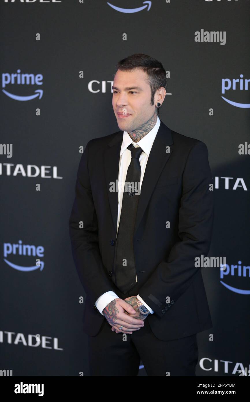 THE SPACE CINEMA – MODERNO ROMA , rome, Italy, April 21, 2023, Fedez ...