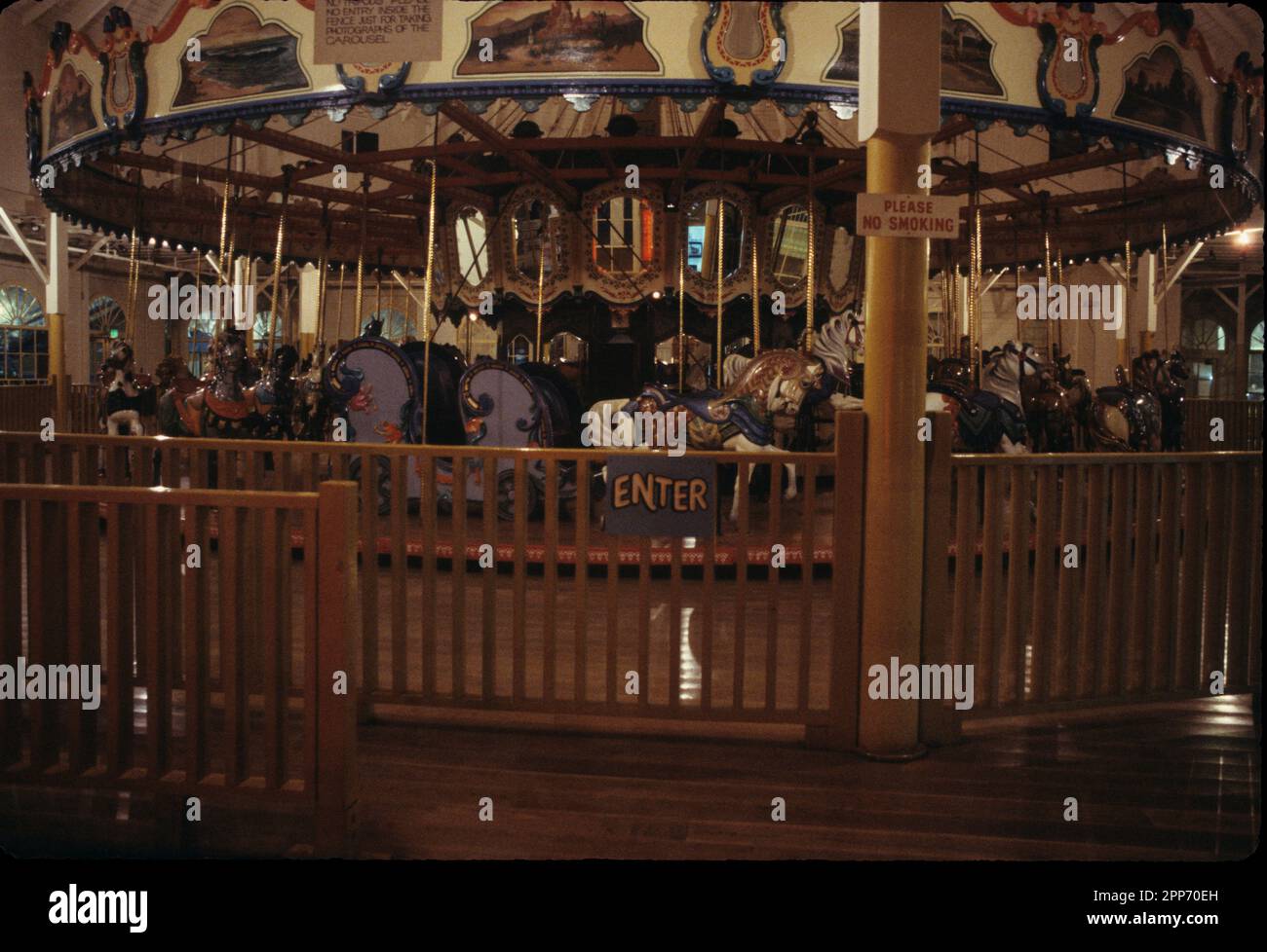 Merry-go-round at night Stock Photo - Alamy