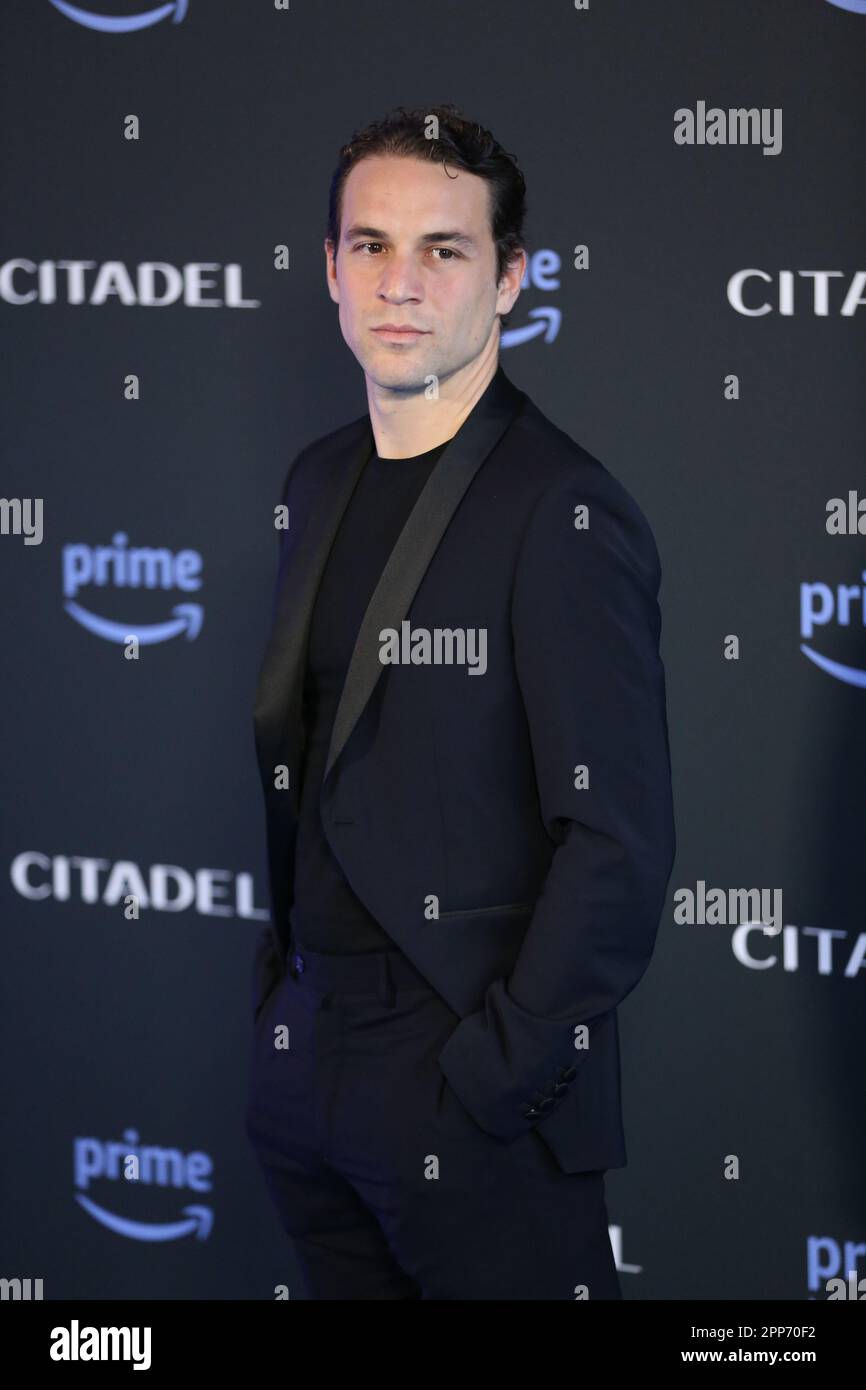 THE SPACE CINEMA – MODERNO ROMA , rome, Italy, April 21, 2023, Lorenzo Cervasio actor citadel ...