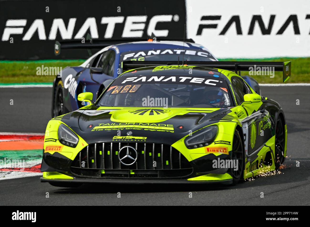 Monza, Italy. 22nd Apr, 2023. Getspeed Lance Bergstein Aaron Walker ...