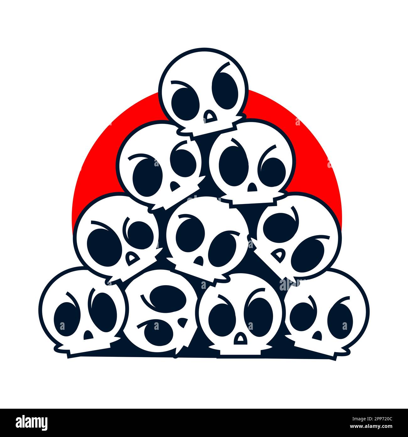 A pile of skulls human skulls with many shaped background tattoo hand ...