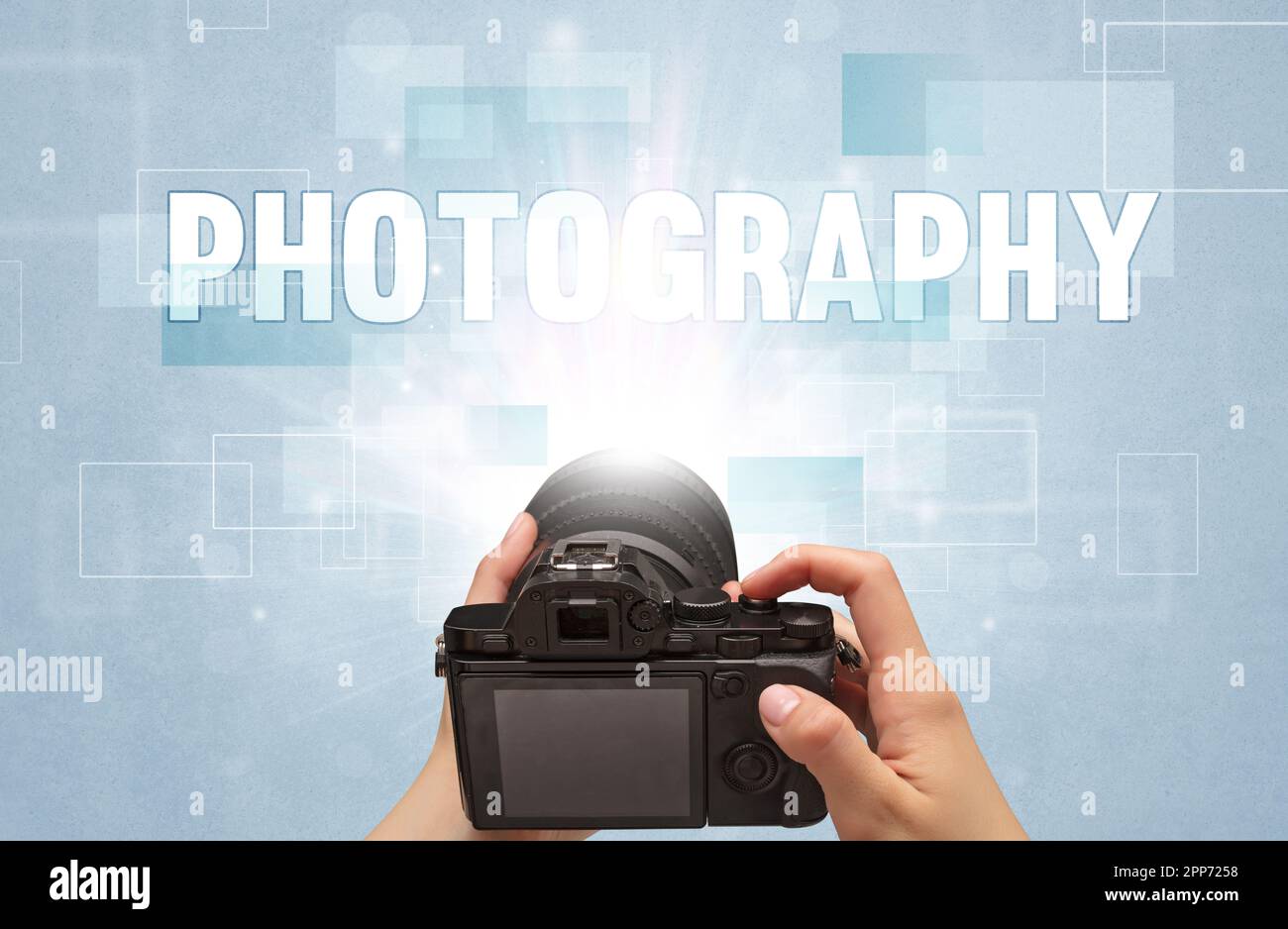 hand holding digital camera, traveling concept Stock Photo - Alamy