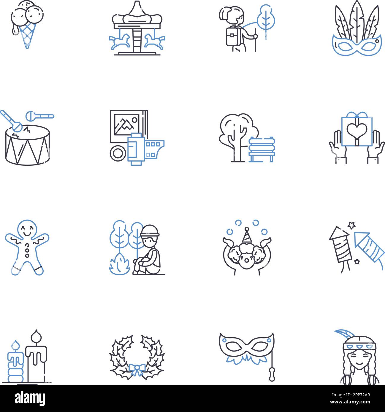 Smart Business Line Icons Collection Innovation Efficiency Agility Intelligence