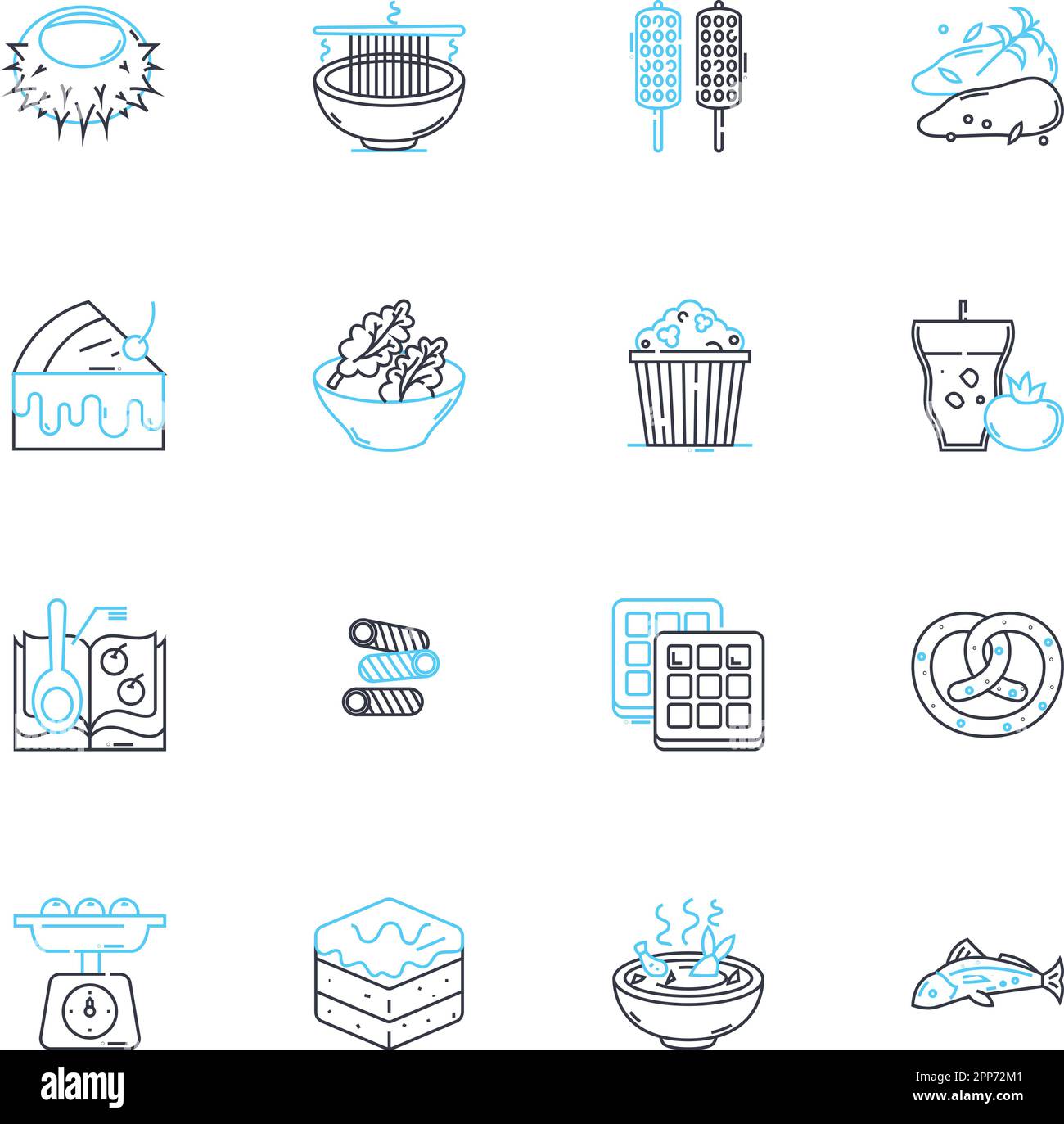 Dining adventures linear icons set. Gastronomy, Epicurean, Feasting ... Dining adventures linear icons set. Gastronomy, Epicurean, Feasting ...