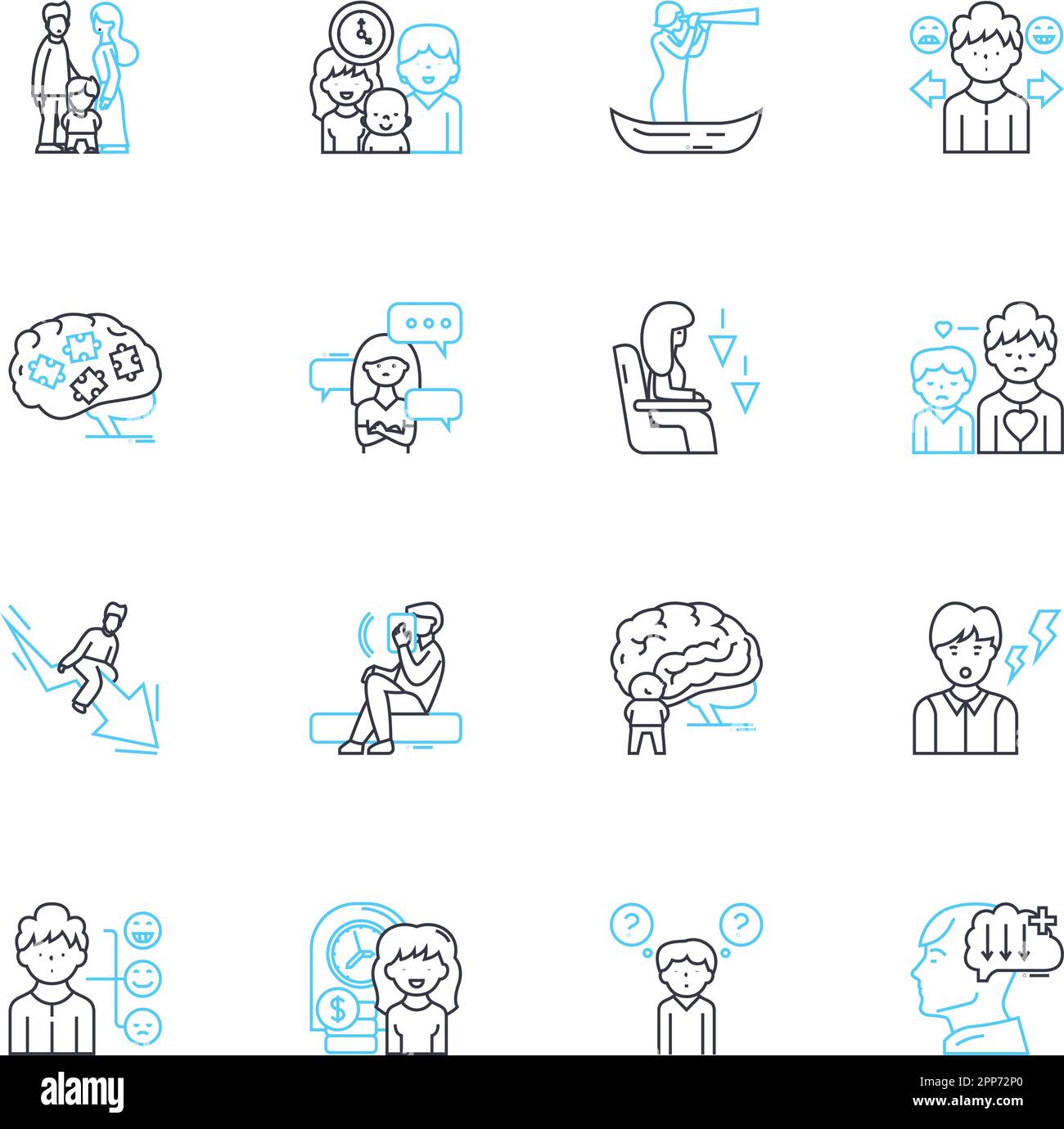 Cognitive science linear icons set. Perception, Cognition, Neuroscience ... Cognitive science linear icons set. Perception, Cognition, Neuroscience ...