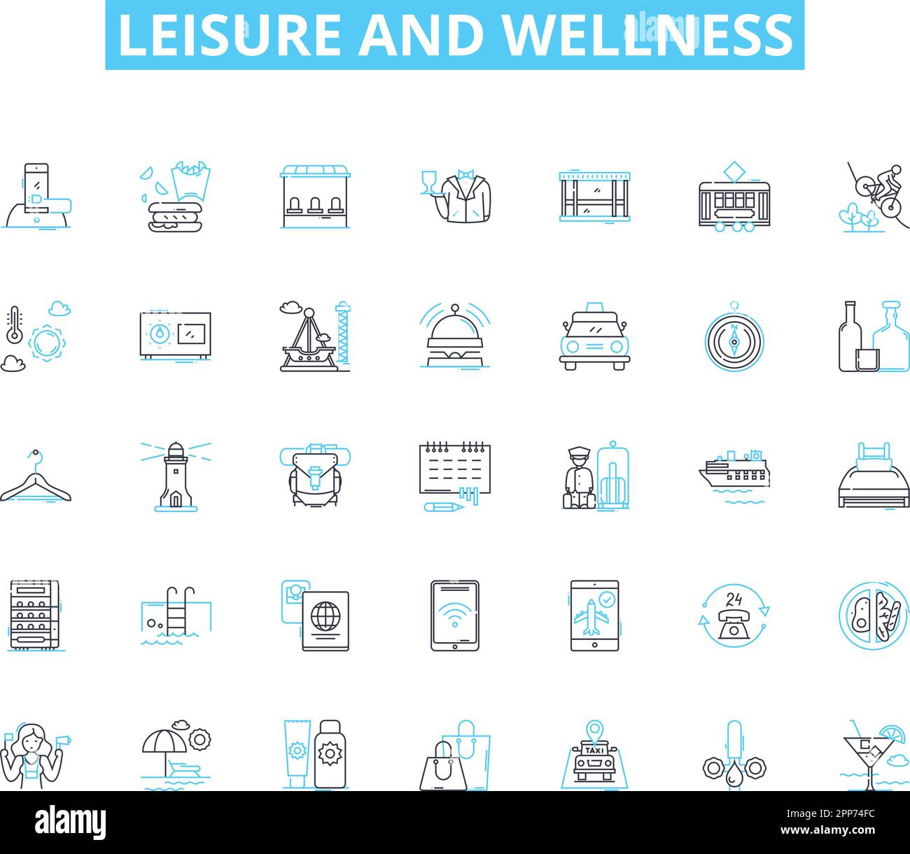 Calm spa scenery Stock Vector Images - Alamy