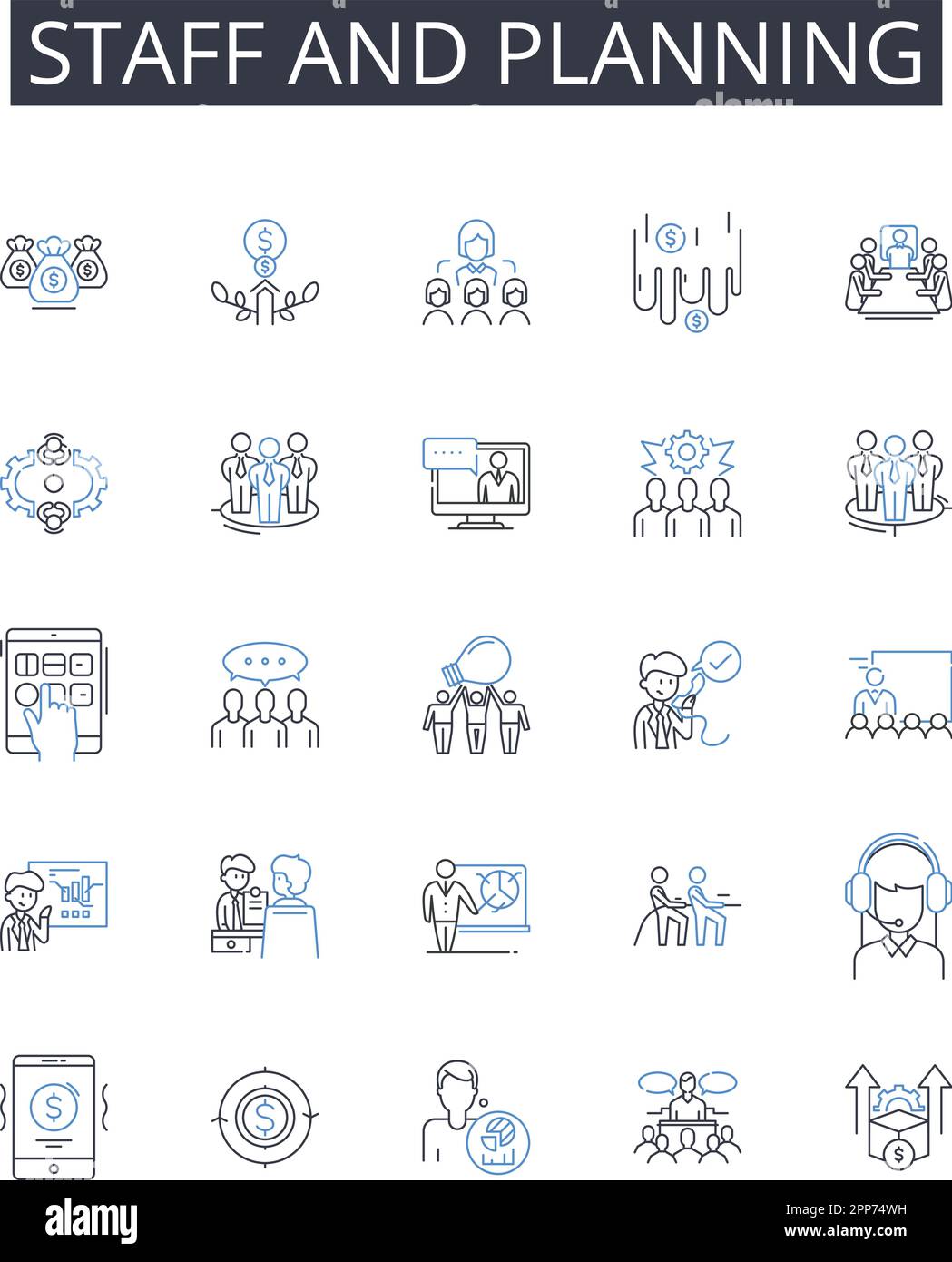 System objective icons Stock Vector Images - Alamy